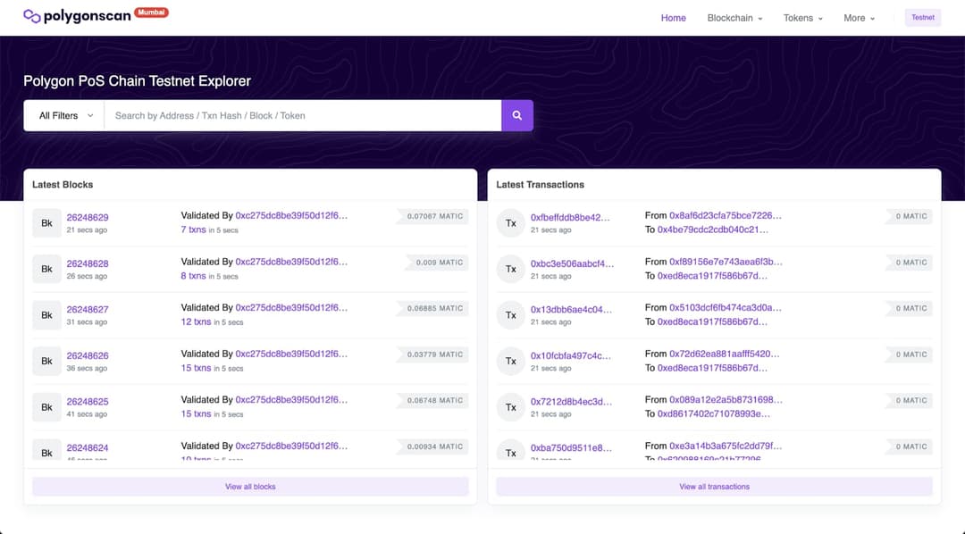 Polygon’s Mumbai Testnet: A Complete Guide