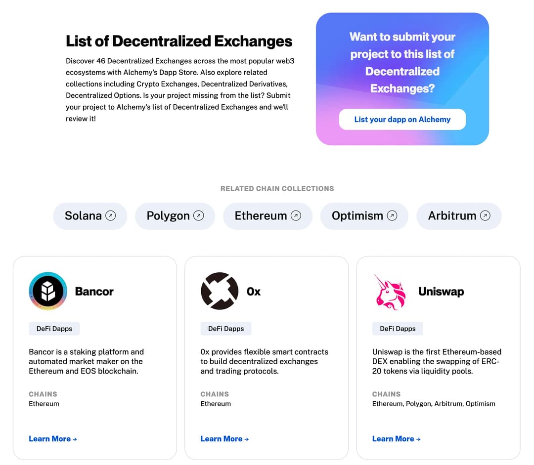 Introducing the Alchemy Dapp Store
