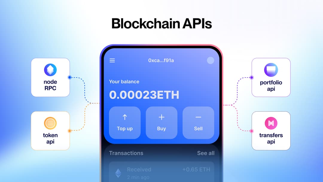 How to Use a Blockchain API