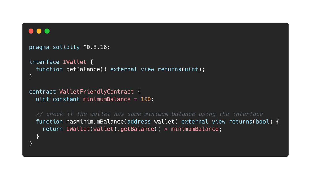 What Is The Solidity Contract Interface