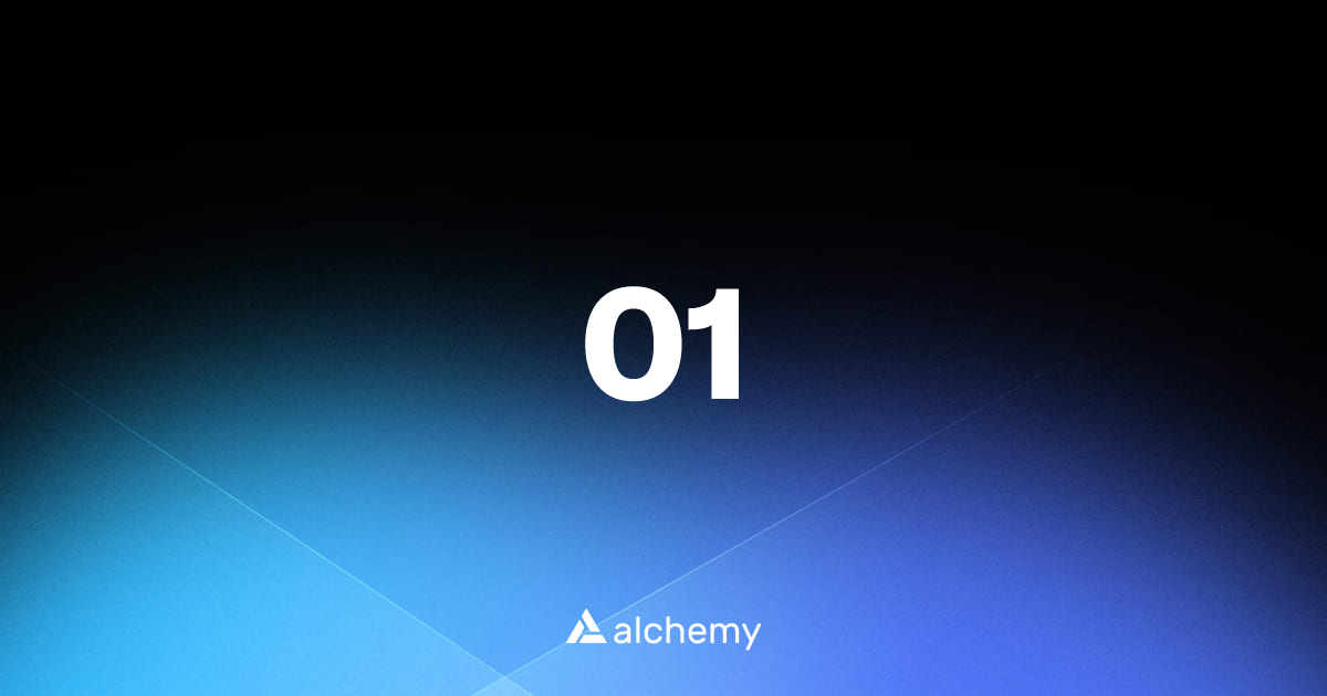 01 - DeFi Dapps - Alchemy