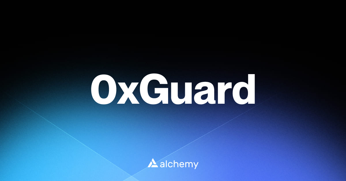 0xGuard - Web3 Security Tools - Alchemy
