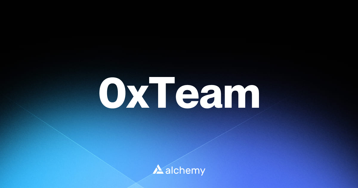 0xTeam - Web3 Security Tools - Alchemy