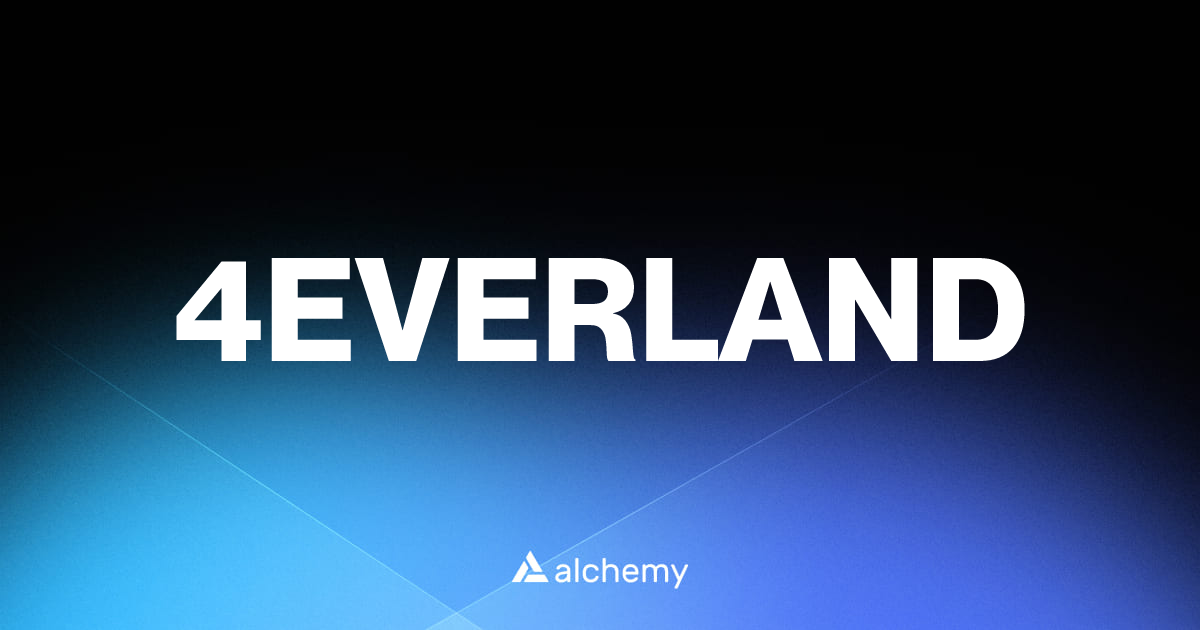 4EVERLAND - Infrastructure Tools - Alchemy