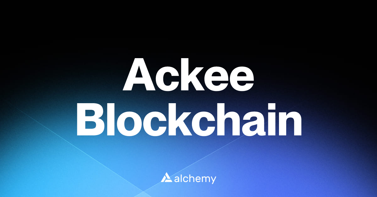Ackee Blockchain - Web3 Security Tools - Alchemy