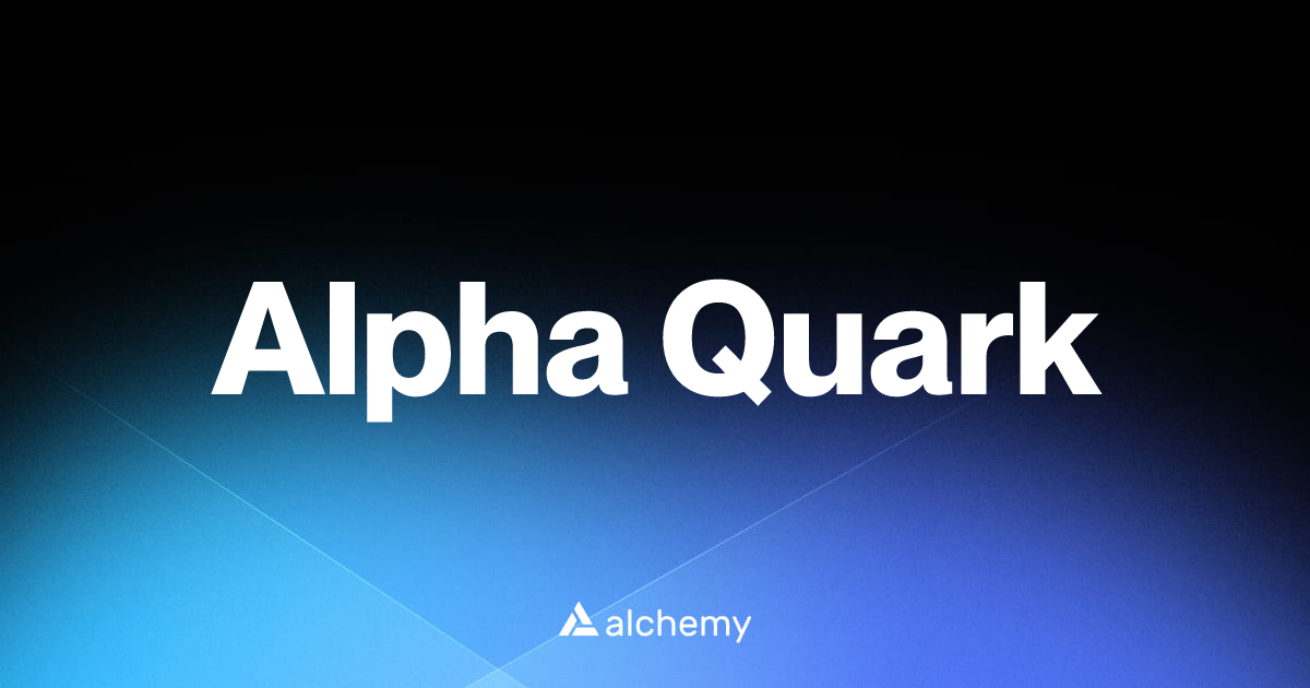 Alpha Quark - NFT Dapps - Alchemy