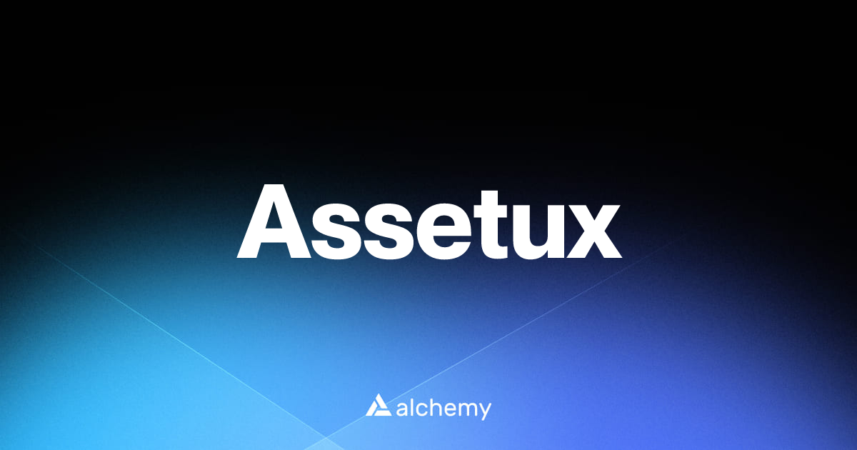 Assetux - Web3 Wallet Tools - Alchemy