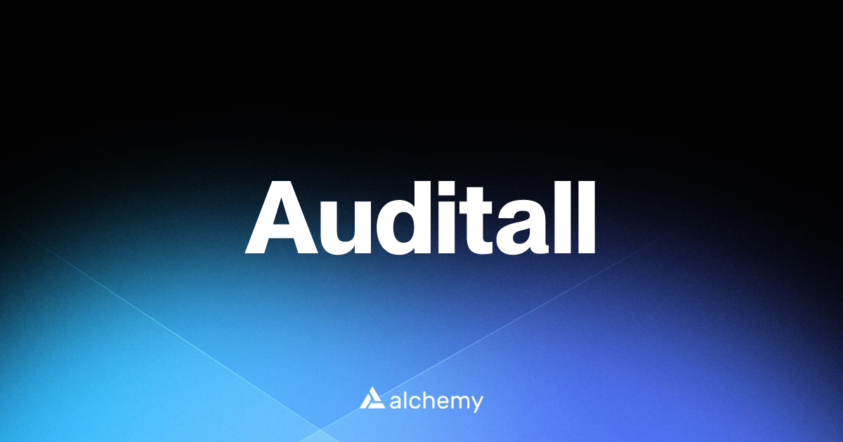 Auditall - Web3 Security Tools - Alchemy