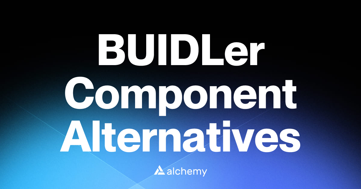 Find 3 BUIDLer Component Alternatives (2025)