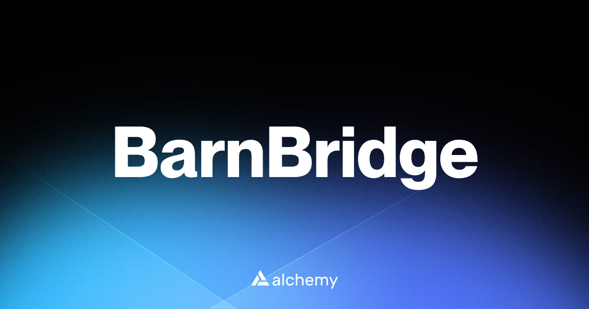 BarnBridge - DeFi Dapps - Alchemy