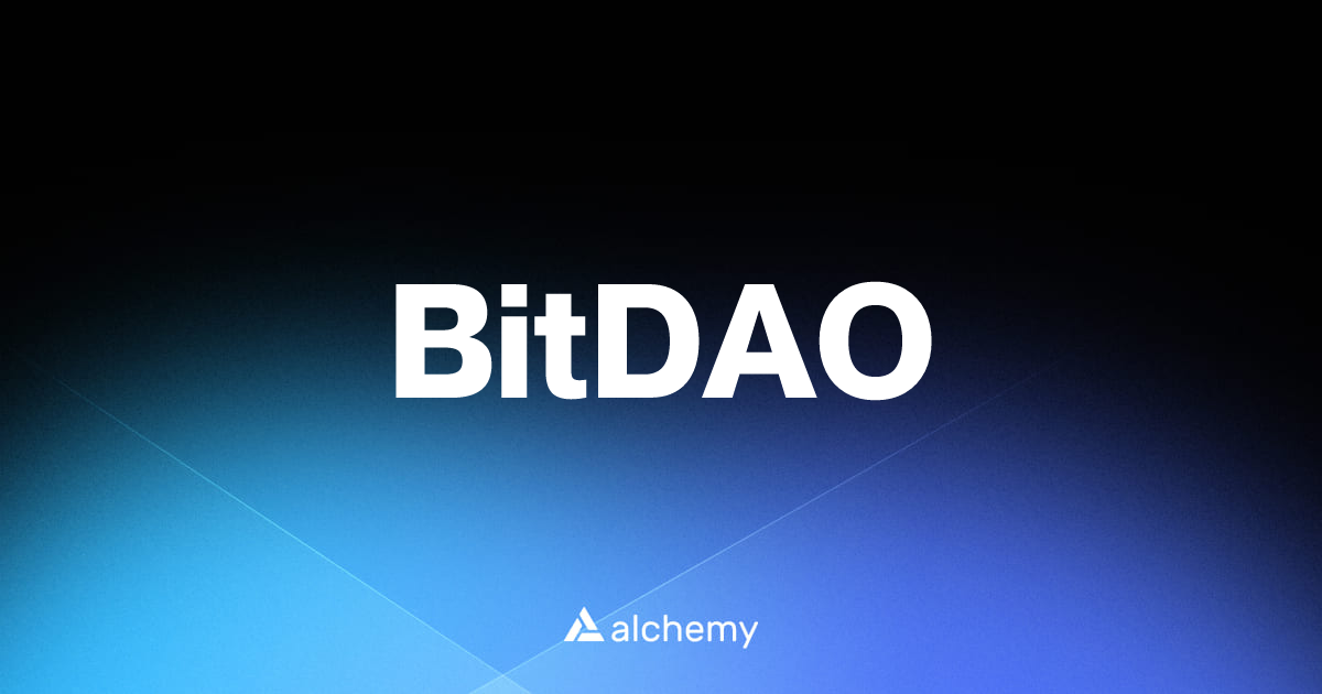 BitDAO - DAOs - Alchemy