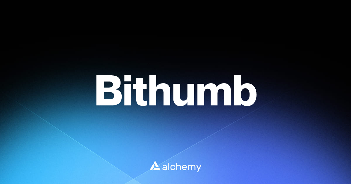 Bithumb - Trading Tools - Alchemy