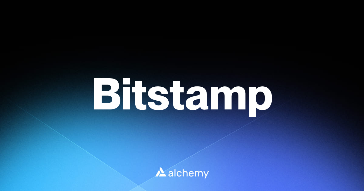 Bitstamp - Trading Tools - Alchemy