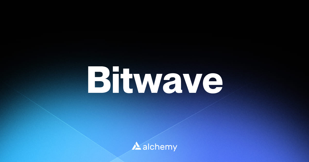 Bitwave - Web3 Wallet Tools - Alchemy