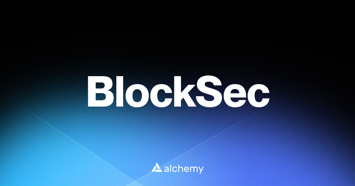 BlockSec - Web3 Security Tools - Alchemy