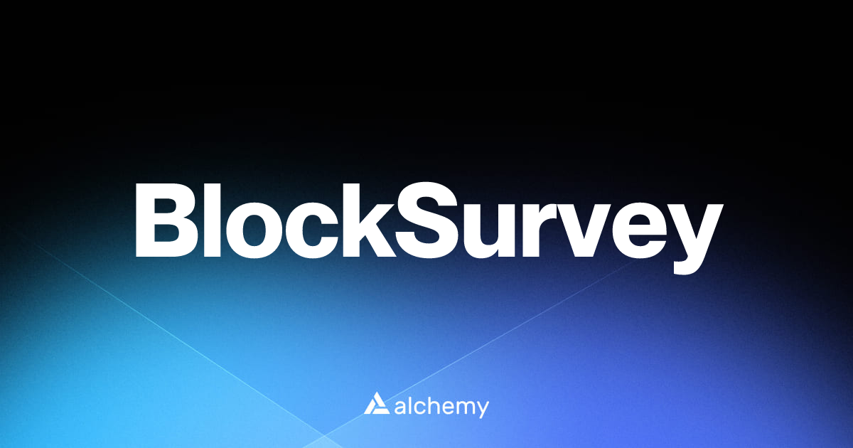 BlockSurvey - Infrastructure Tools - Alchemy