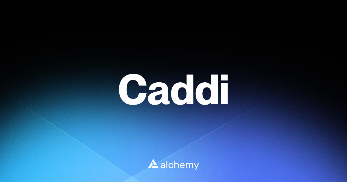 Caddi - Trading Tools - Alchemy