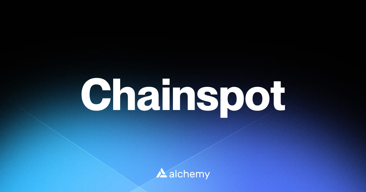 Chainspot - Trading Tools - Alchemy