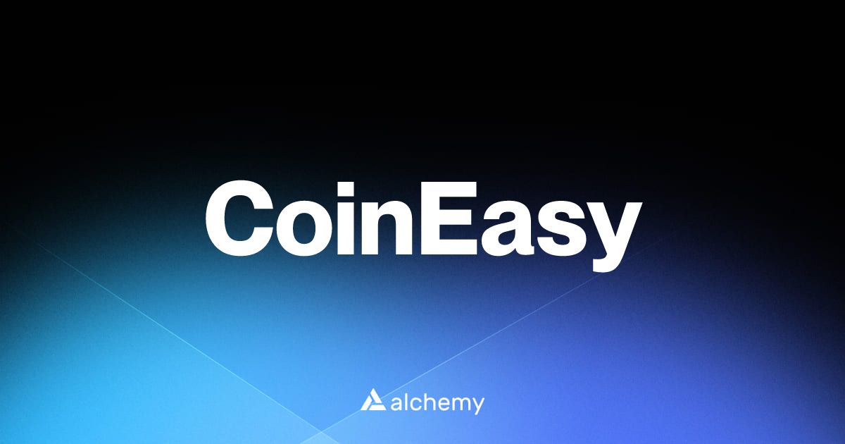 CoinEasy - Web3 Social Dapps - Alchemy