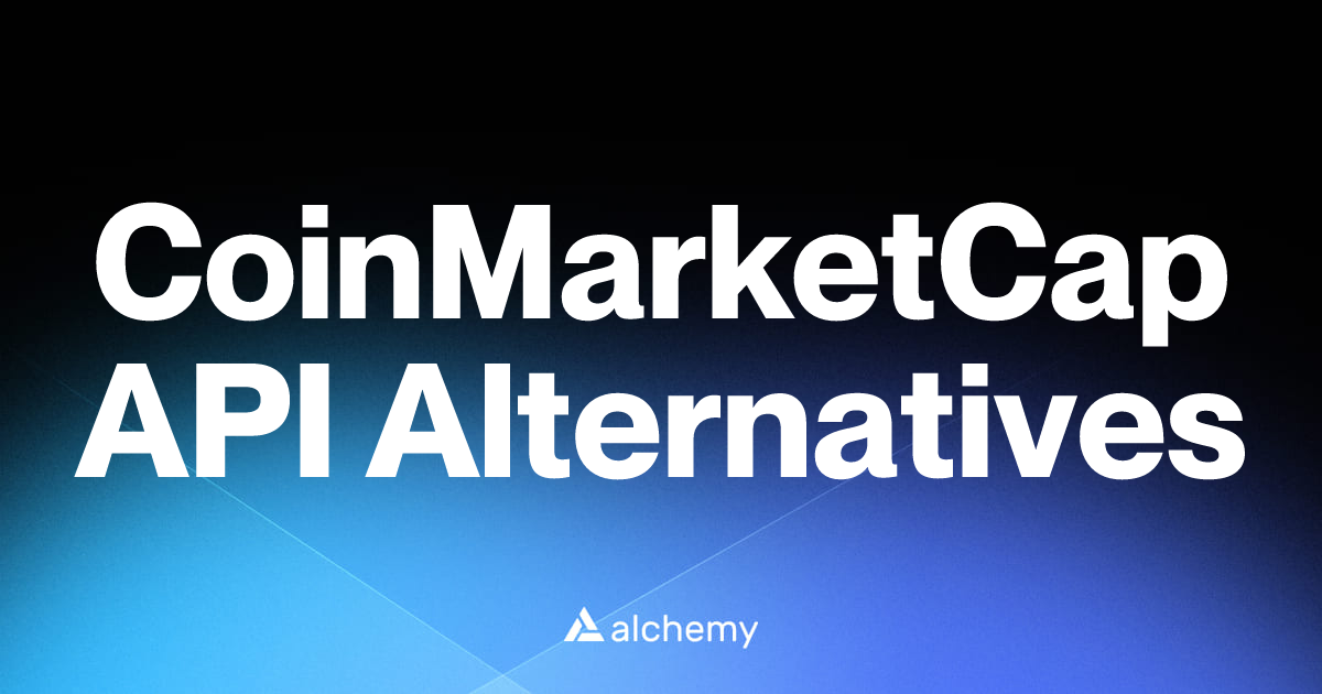 Find 5 CoinMarketCap API Alternatives (2025)