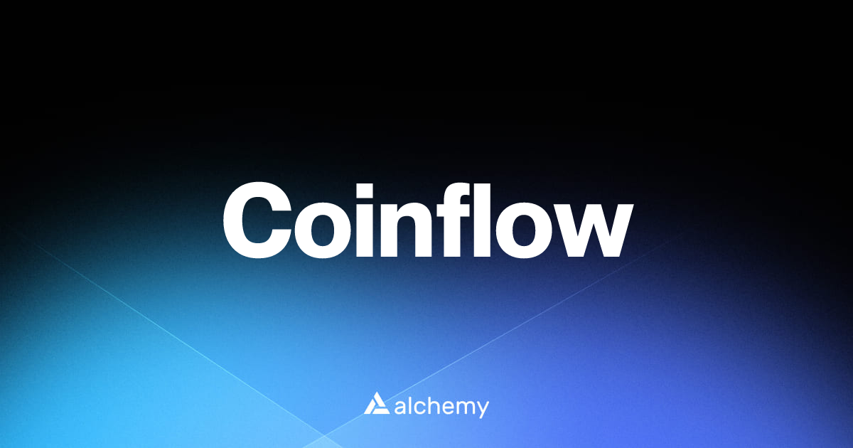 Coinflow - Web3 Developer Tools - Alchemy