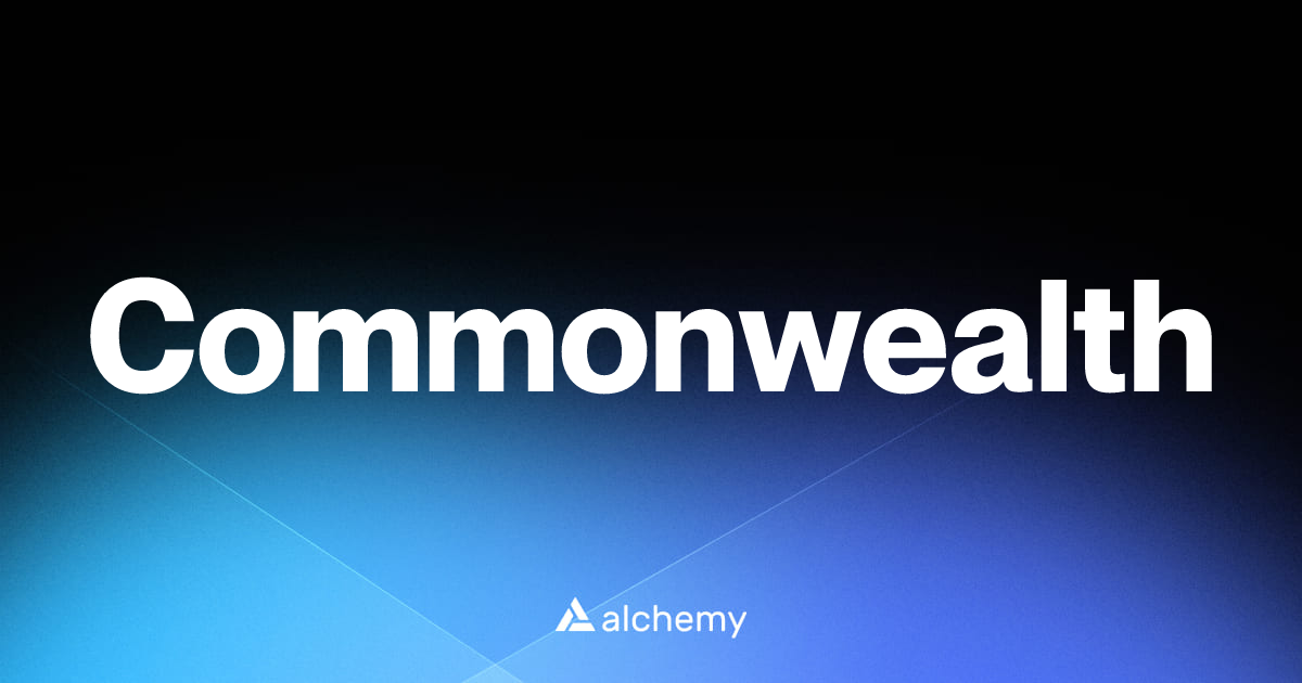 Commonwealth - DAO Tools - Alchemy