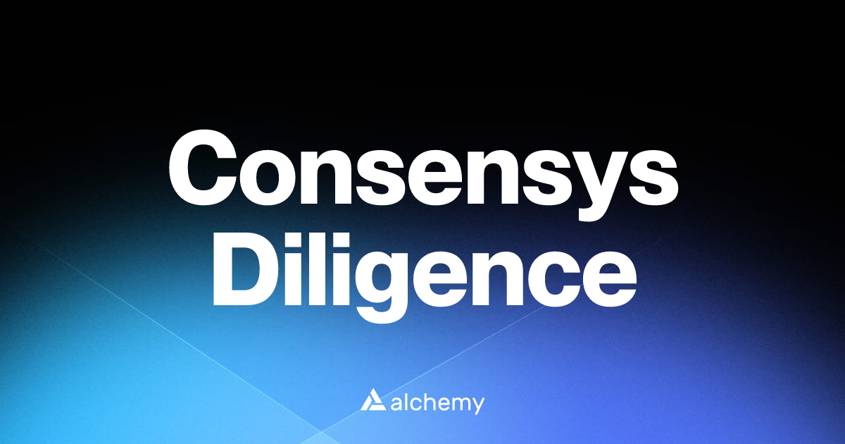 Consensys Diligence - Web3 Security Tools - Alchemy