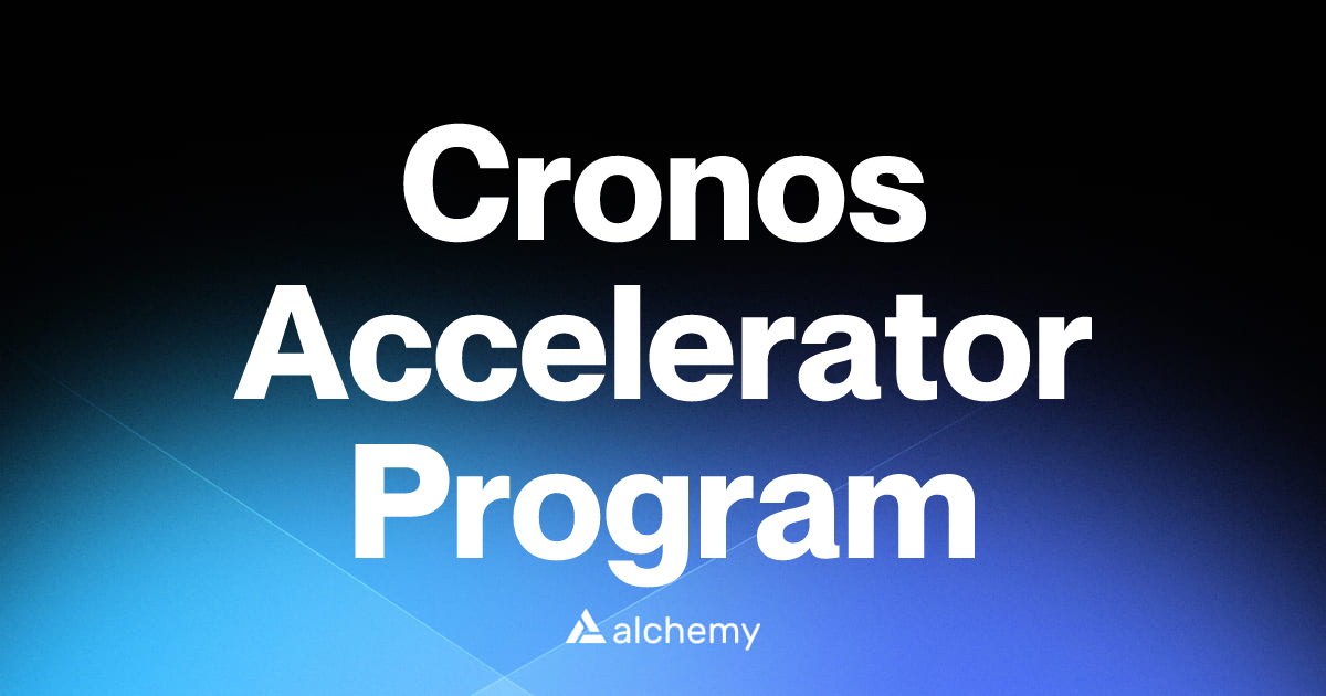 Cronos Accelerator Program - Venture Capital Firms - Alchemy
