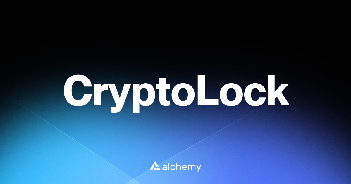 CryptoLock - Web3 Wallet Tools - Alchemy