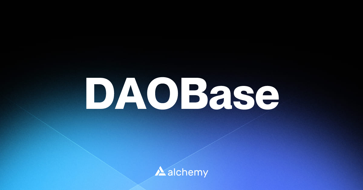 DAOBase - DAO Tools - Alchemy