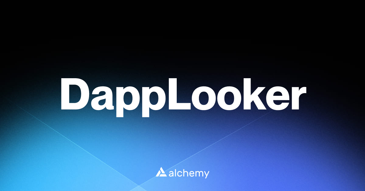 DappLooker - DeFi Tools - Alchemy