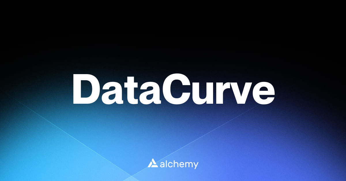 DataCurve - Web3 Developer Tools - Alchemy