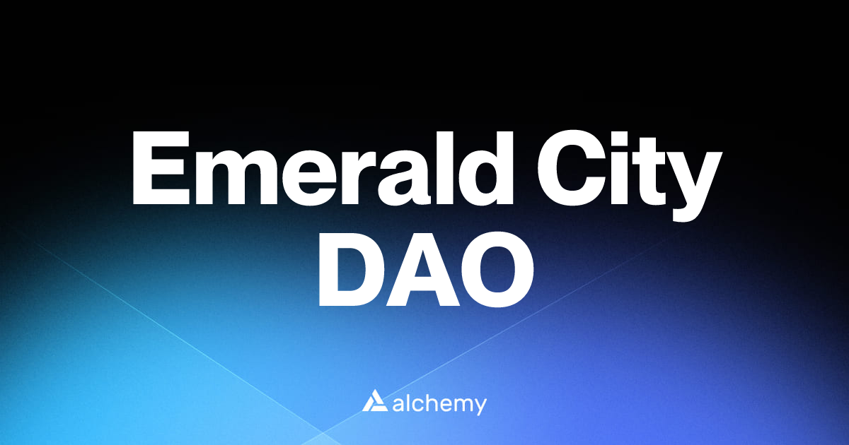 Emerald City DAO - DAO Tools - Alchemy