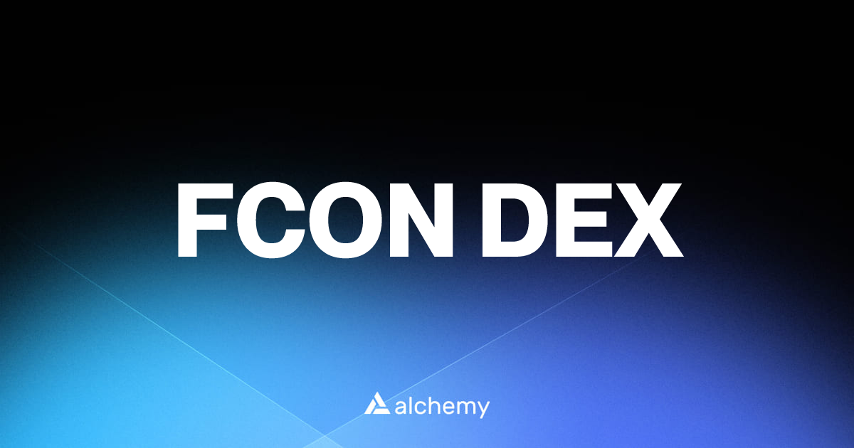 FCON DEX - DeFi Dapps - Alchemy