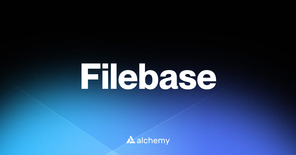 Filebase - Infrastructure Tools - Alchemy
