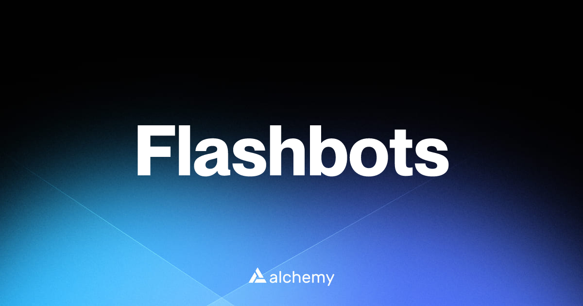 Flashbots - DeFi Tools - Alchemy
