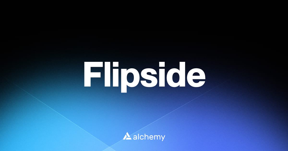 Flipside - Infrastructure Tools - Alchemy