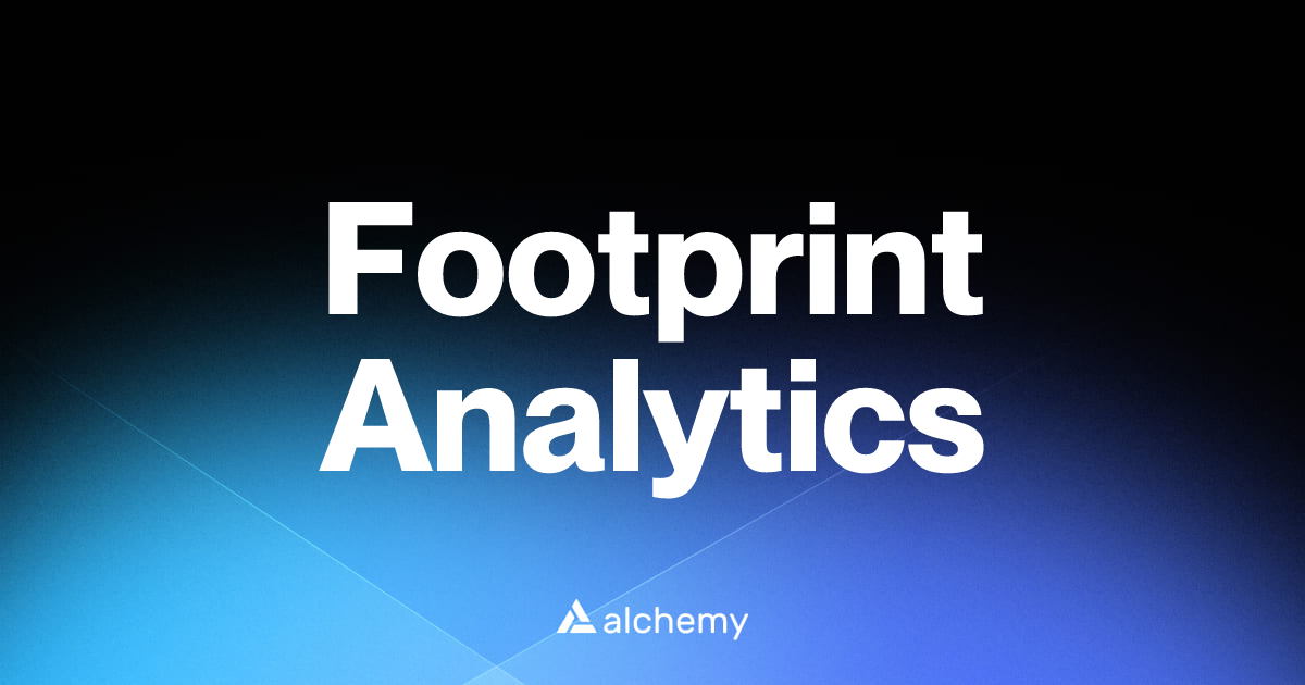 Footprint Analytics - NFT Tools - Alchemy