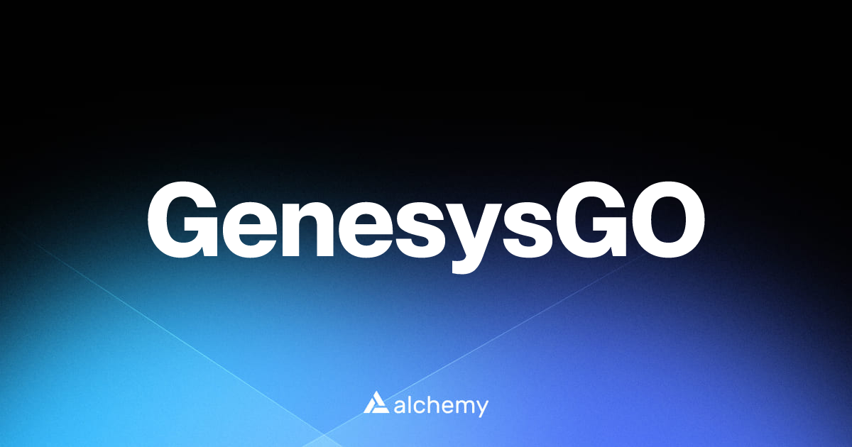 GenesysGO - Infrastructure Tools - Alchemy