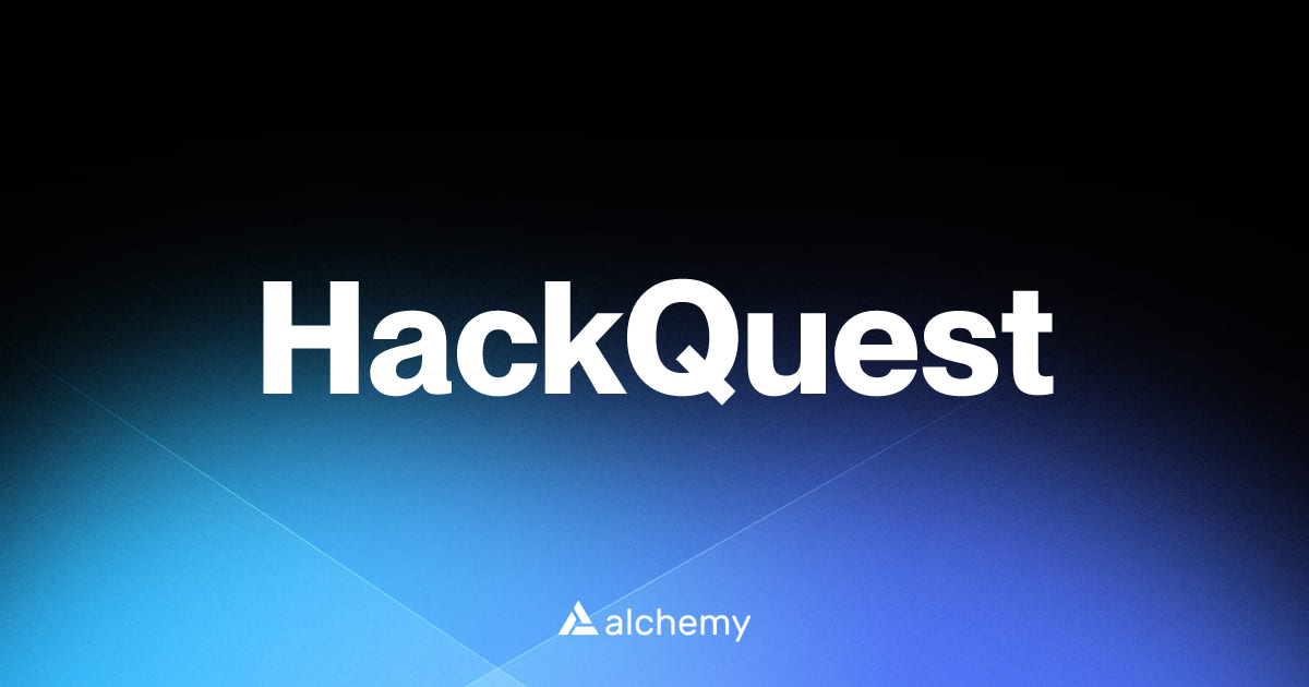 HackQuest - Web3 Developer Tools - Alchemy