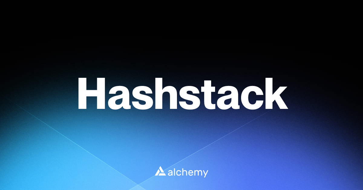 Hashstack - DeFi Dapps - Alchemy