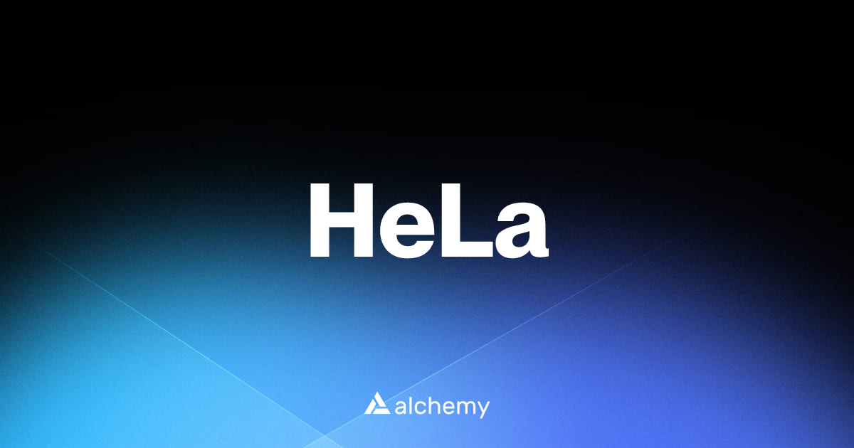 HeLa - Blockchains - Alchemy