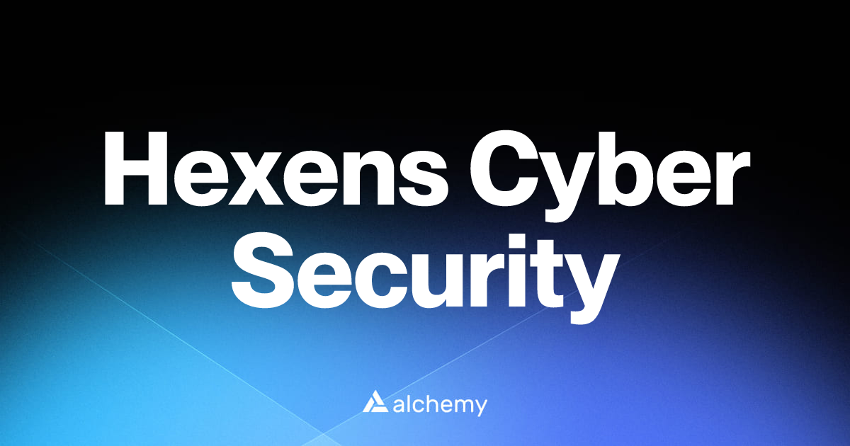 Hexens Cyber Security - Web3 Security Tools - Alchemy