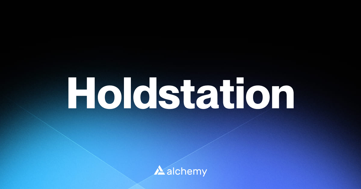 Holdstation - Web3 Wallets - Alchemy