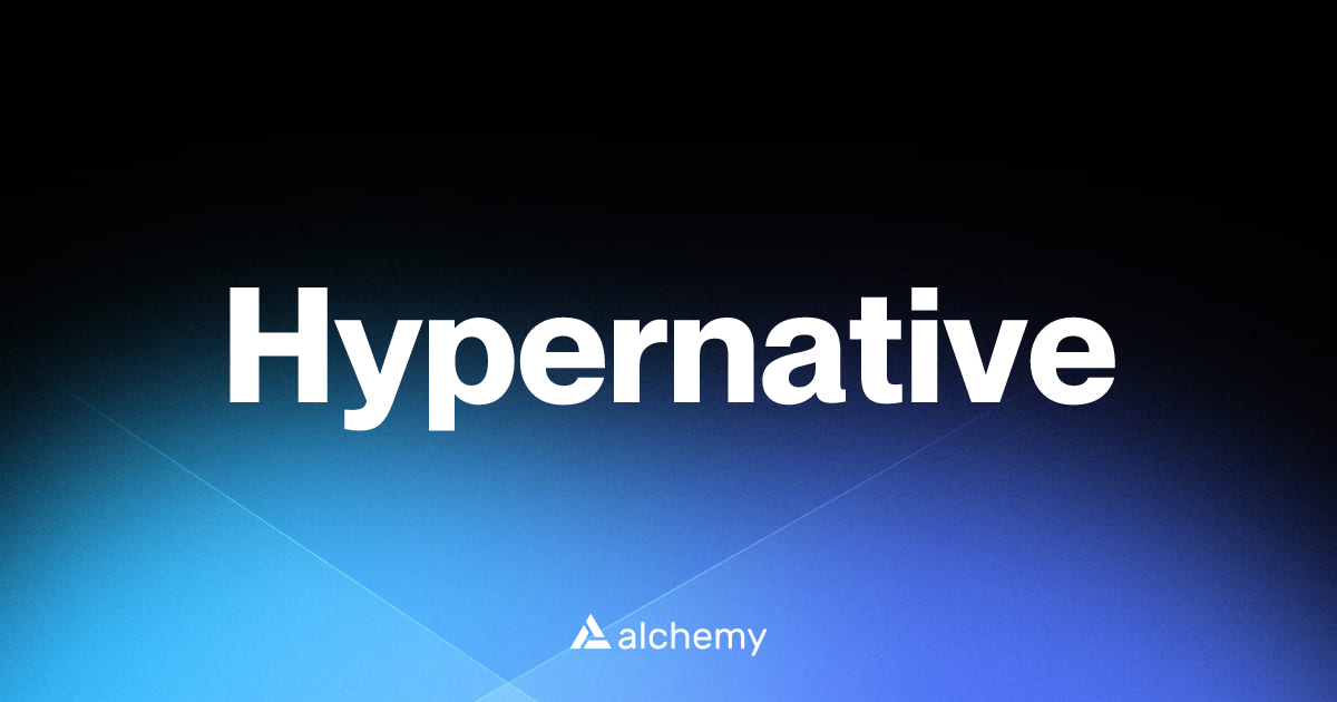 Hypernative - Web3 Security Tools - Alchemy