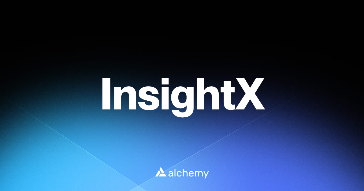 InsightX - DeFi Tools - Alchemy