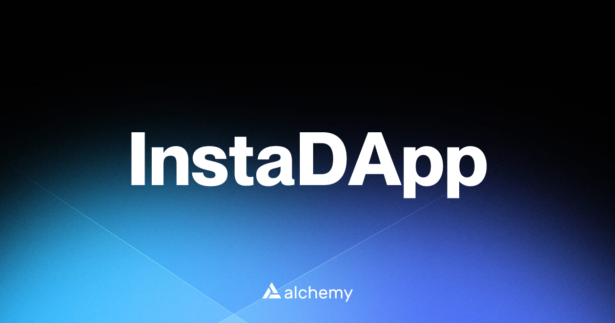 InstaDApp - Trading Tools - Alchemy