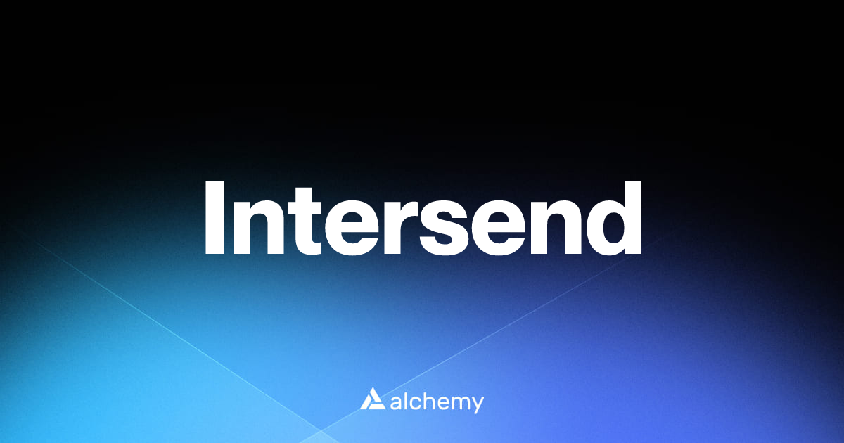 Intersend - Web3 Wallet Tools - Alchemy