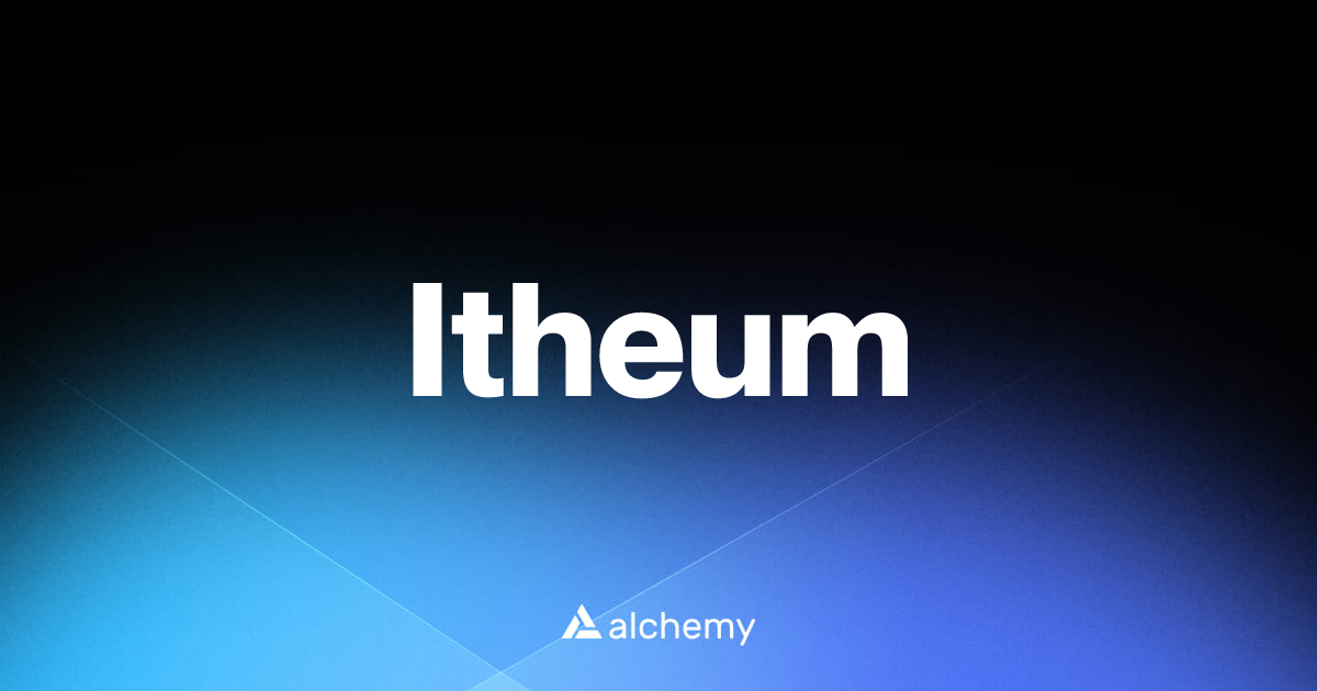 Itheum - Infrastructure Tools - Alchemy