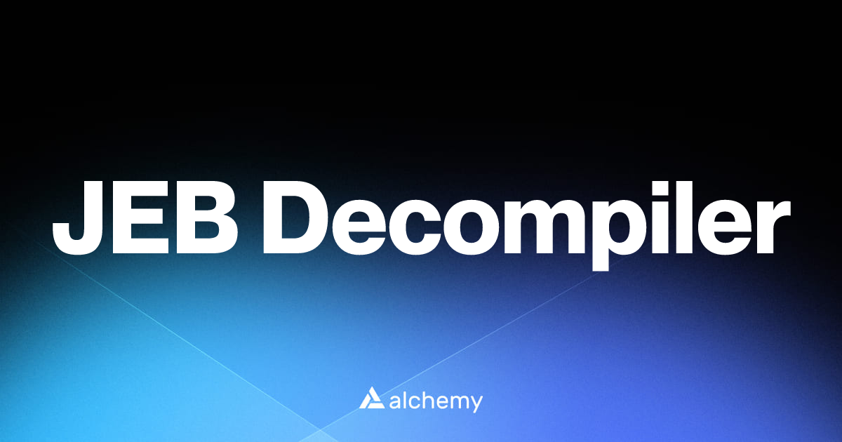 JEB Decompiler - Web3 Developer Tools - Alchemy